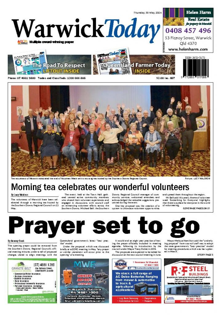 Warwick Today - 30th May 2024 | Warwick Today