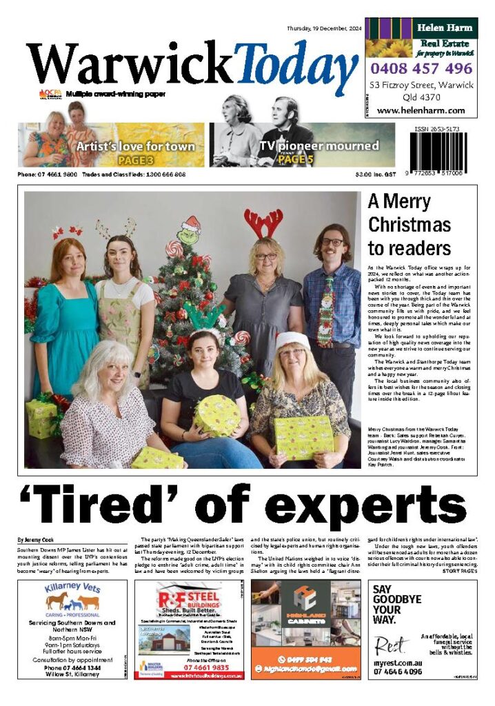 Warwick Today - 19th December 2024 | Warwick Today