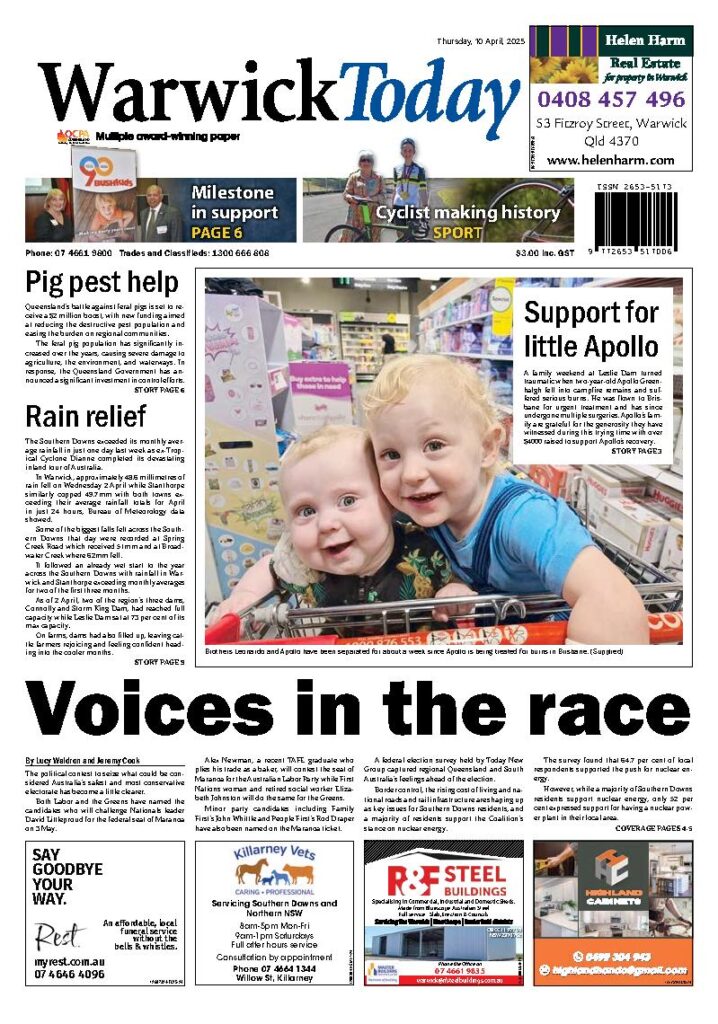 Warwick Today - 10th April 2025 | Warwick Today