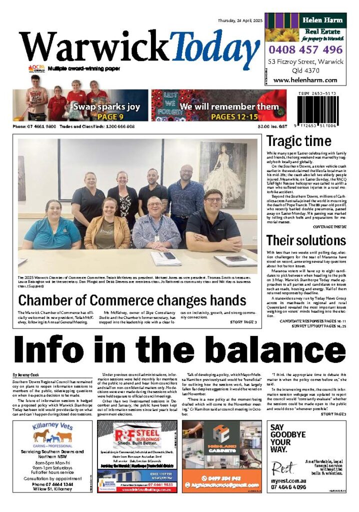 Warwick Today - 24th April 2025 | Warwick Today