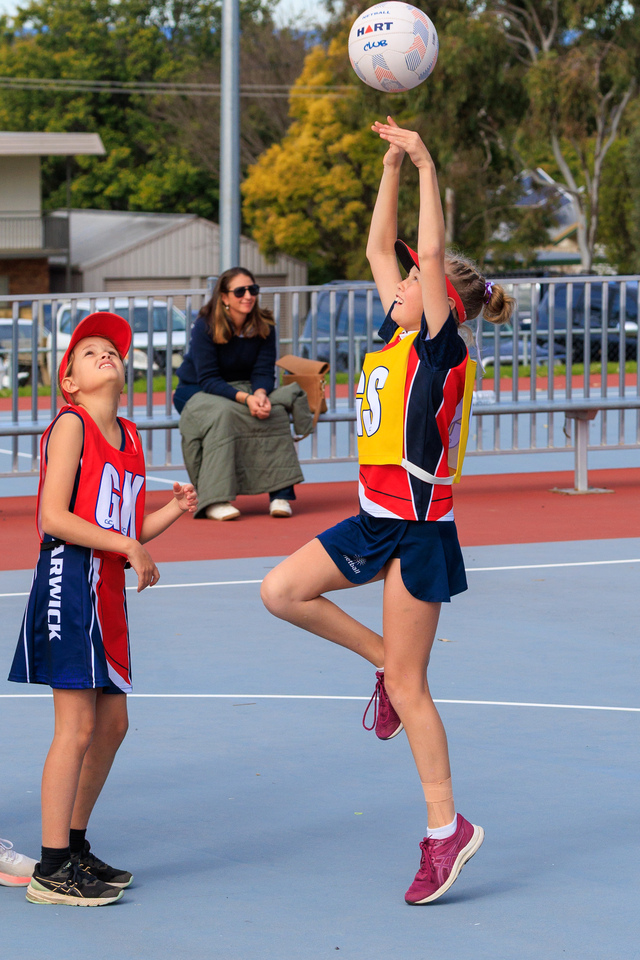 Netball action | Warwick Today
