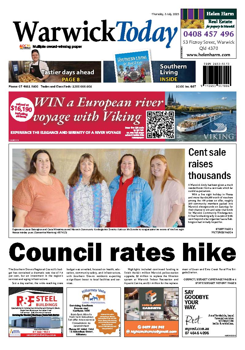 Warwick Today - 3rd July 2025 | Warwick Today