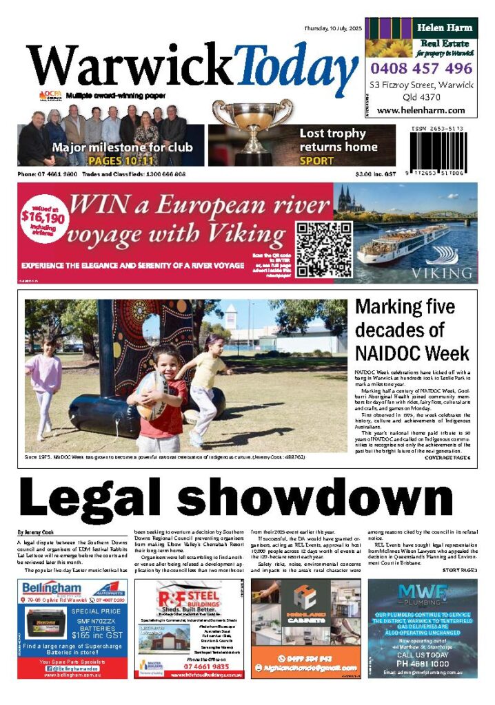 Warwick Today - 10th July 2025 | Warwick Today