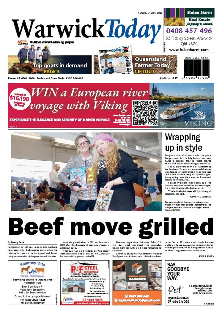 Warwick Today - 31st July 2025 | Warwick Today