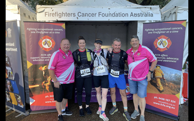 Firefighters complete trek for charity | Warwick Today